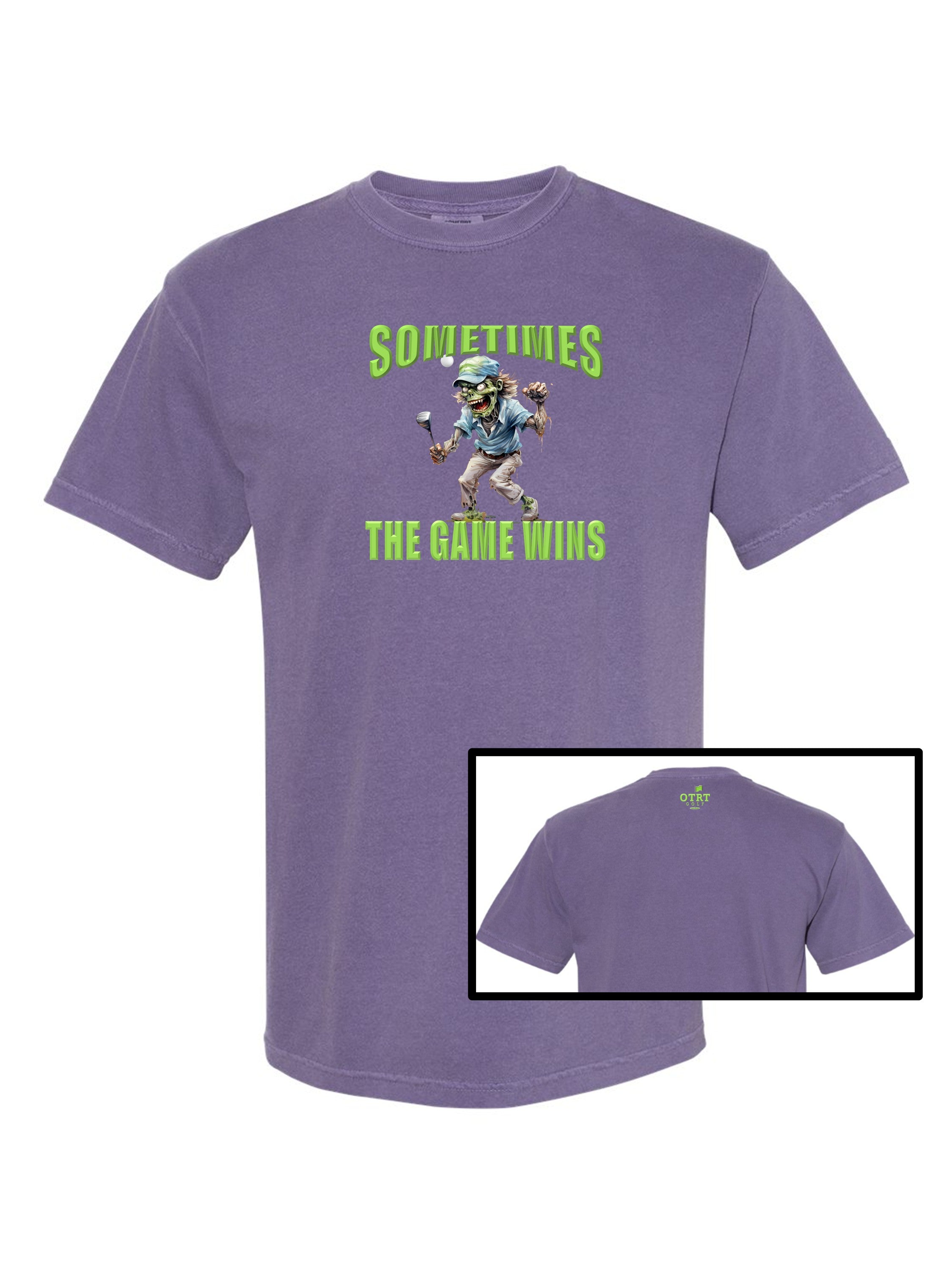 Golf T-Shirt, Sometimes The Game Wins - Fringe 3, 100% cotton, unisex ...